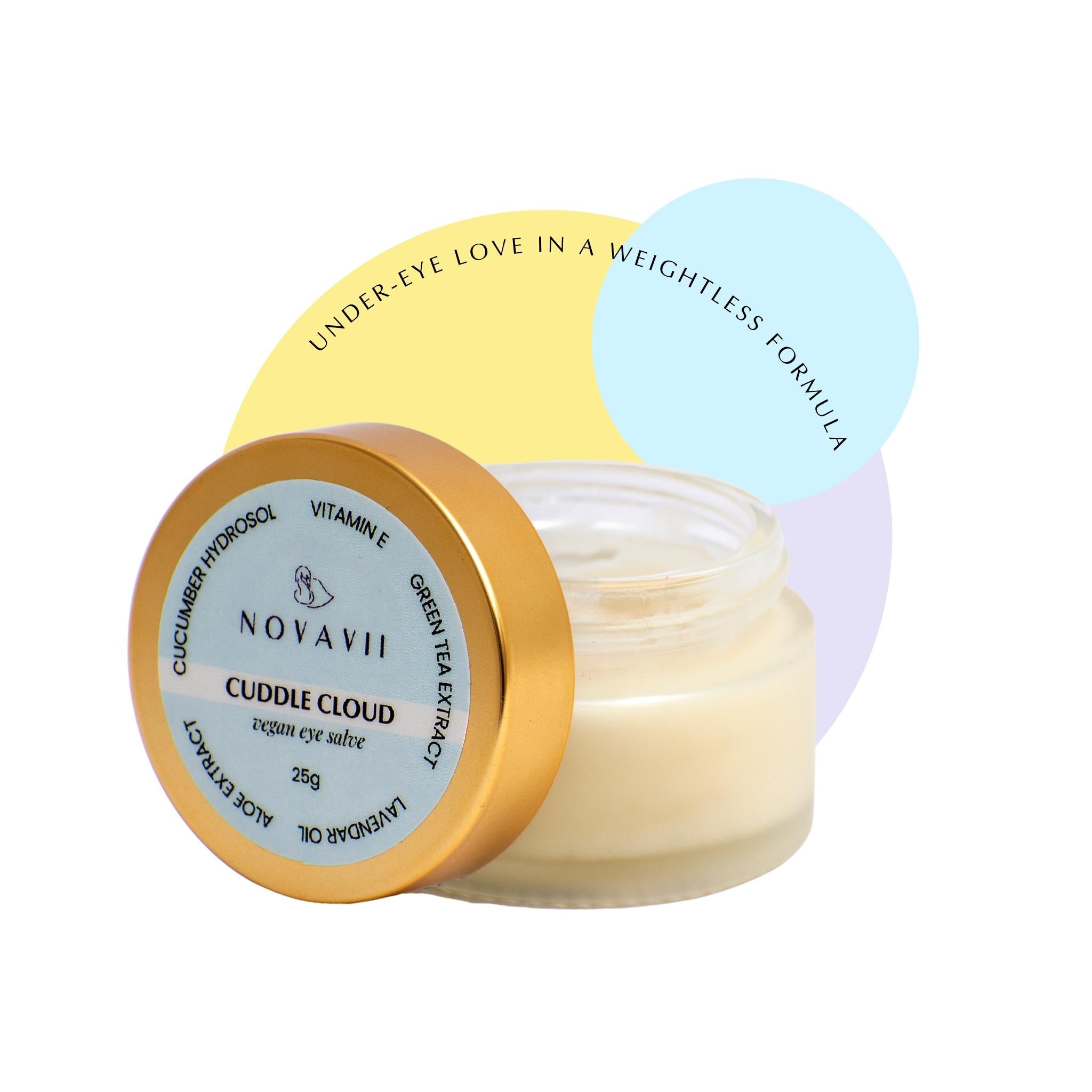 Cuddle Cloud - by Novavii - Eye Salve to Pamper your Eyes (Vegan) 🤍